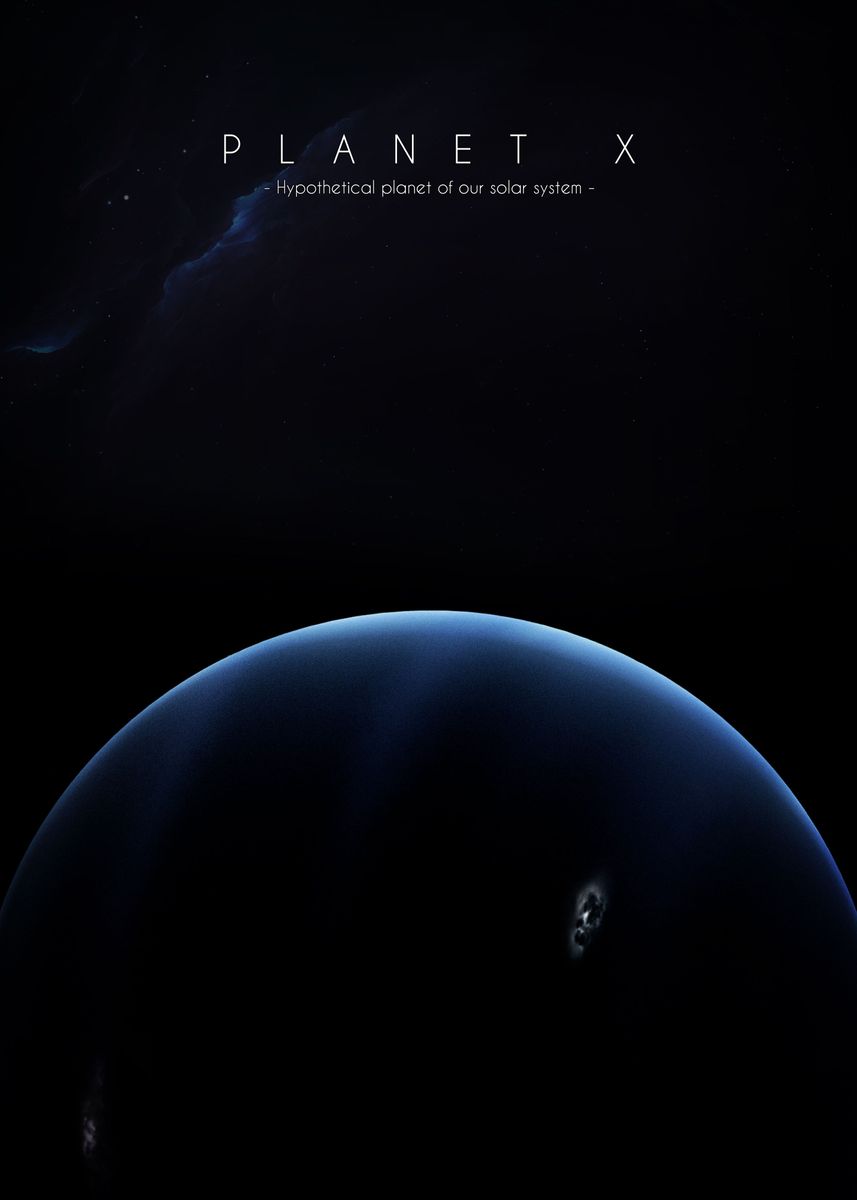 'Planet X' Poster, picture, metal print, paint by DOA | Displate