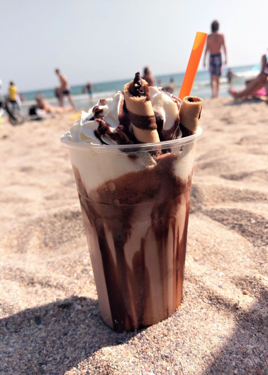 'Summer Drink' Poster, picture, metal print, paint by Alexandra ...