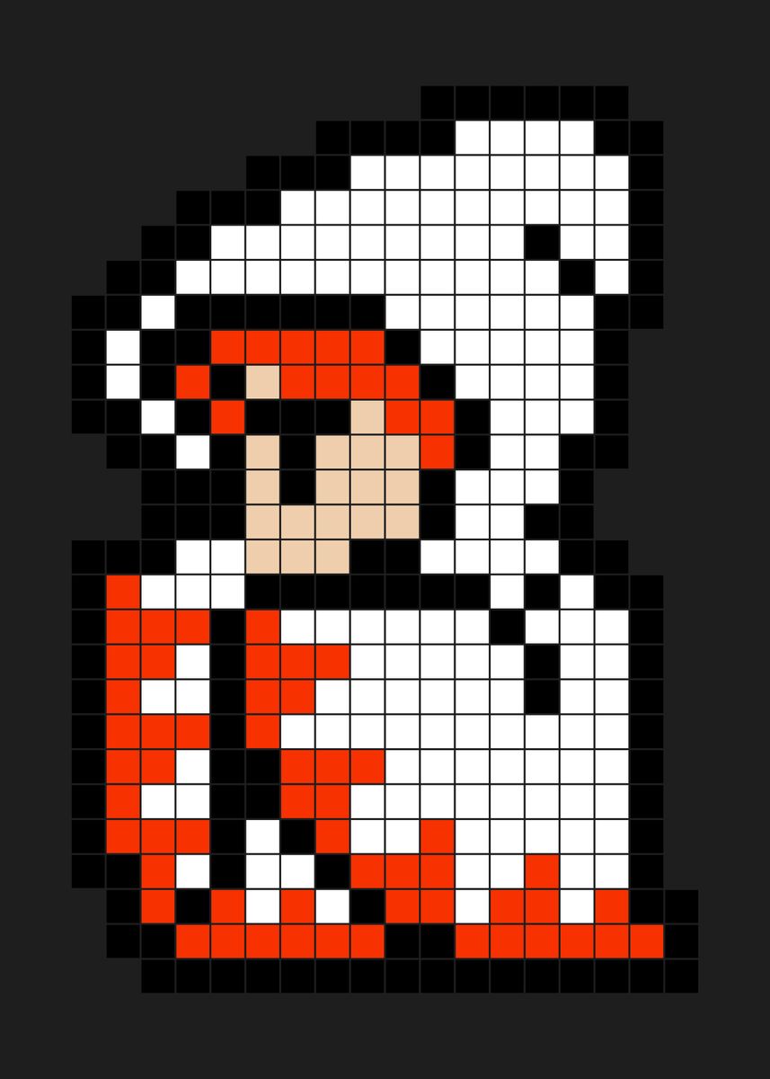 'White Mage FF1 NES' Poster, picture, metal print, paint by John Jordan ...