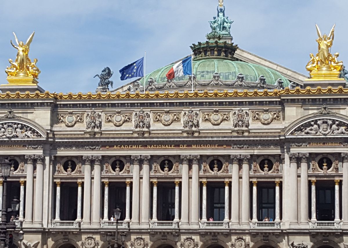 'Opera Garnier Paris' Poster by Lisa Carmagnini | Displate