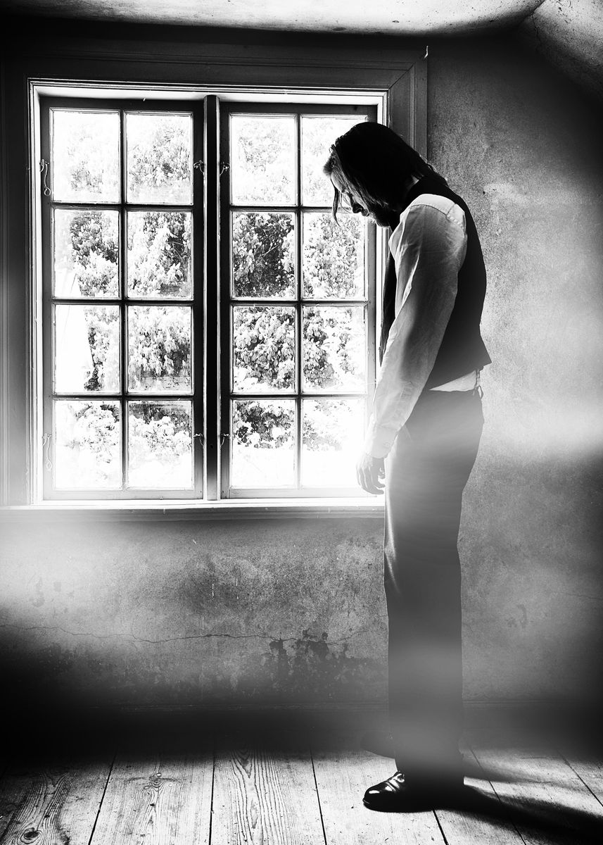 'Sad man' Poster by Anki Hoglund | Displate