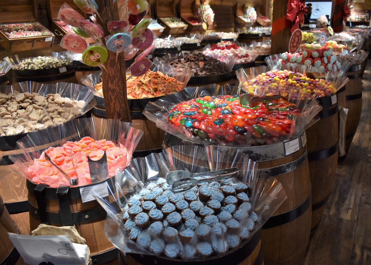'Candies in Prague' Poster by Justine Huyghebaert | Displate
