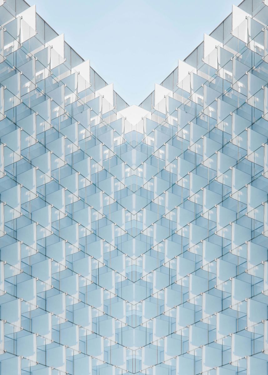 'Glass Wave' Poster by Mirror Mirror | Displate