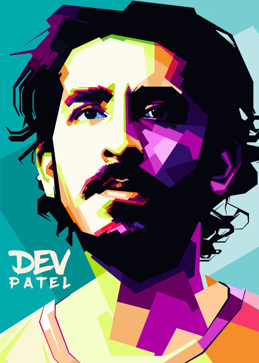'Dev Patel' Poster by Yayan Sugantina | Displate