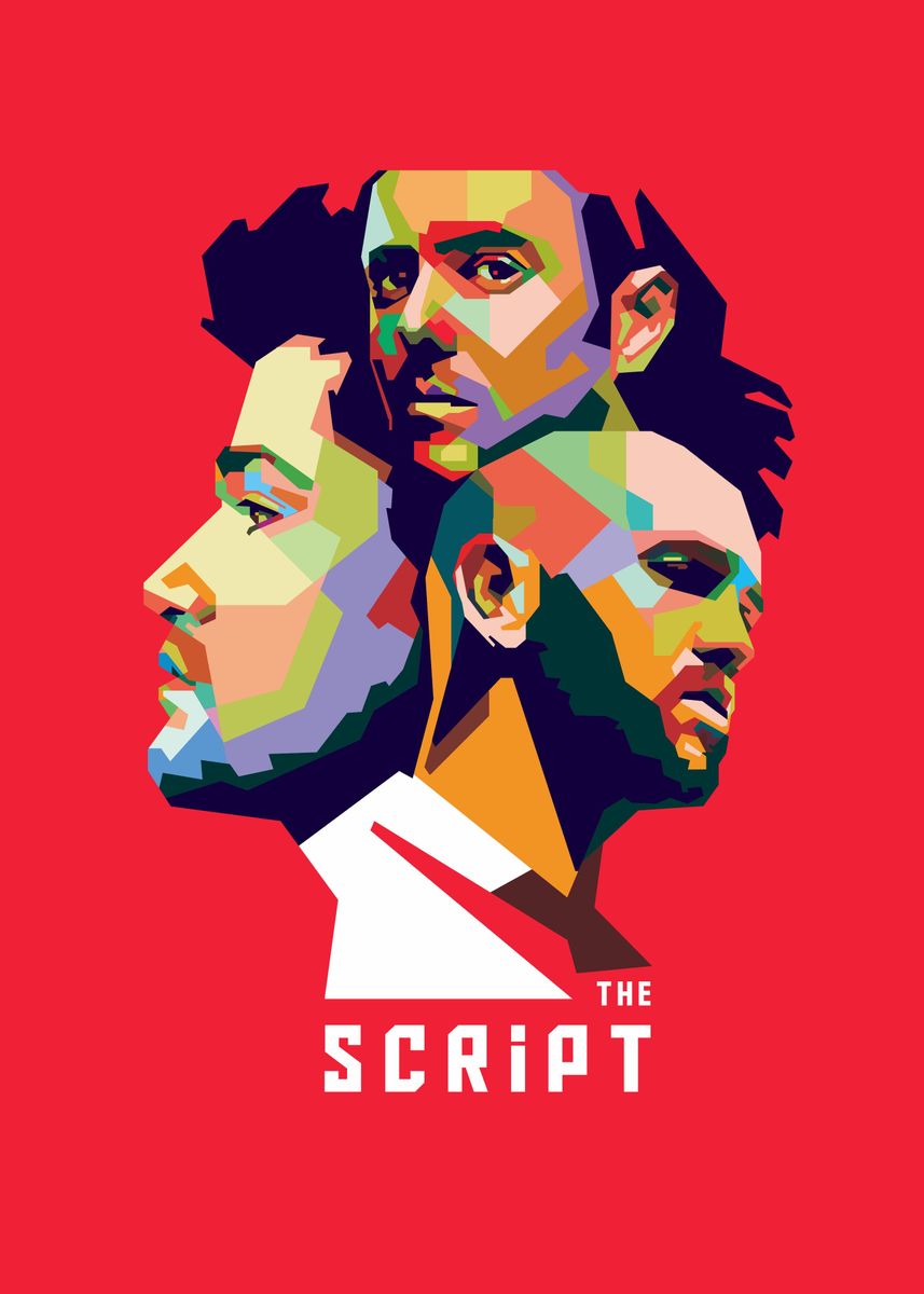 'The Script' Poster by Muhammad Salafudin | Displate