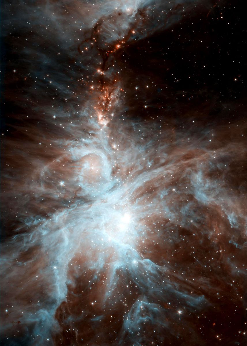 'Orion Dreamy Stars' Poster, picture, metal print, paint by Ashkan ...