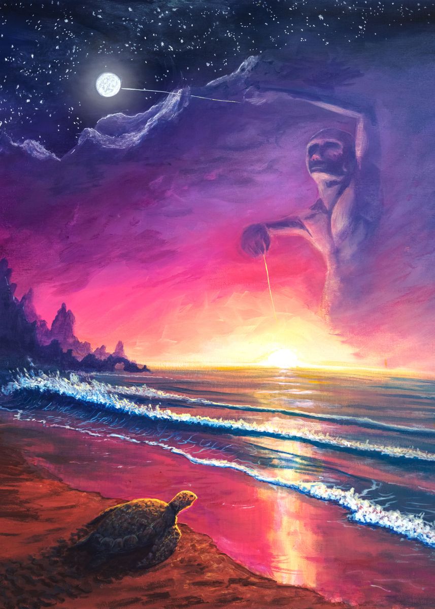 'Spirit of Flow' Poster by Logan Walden | Displate