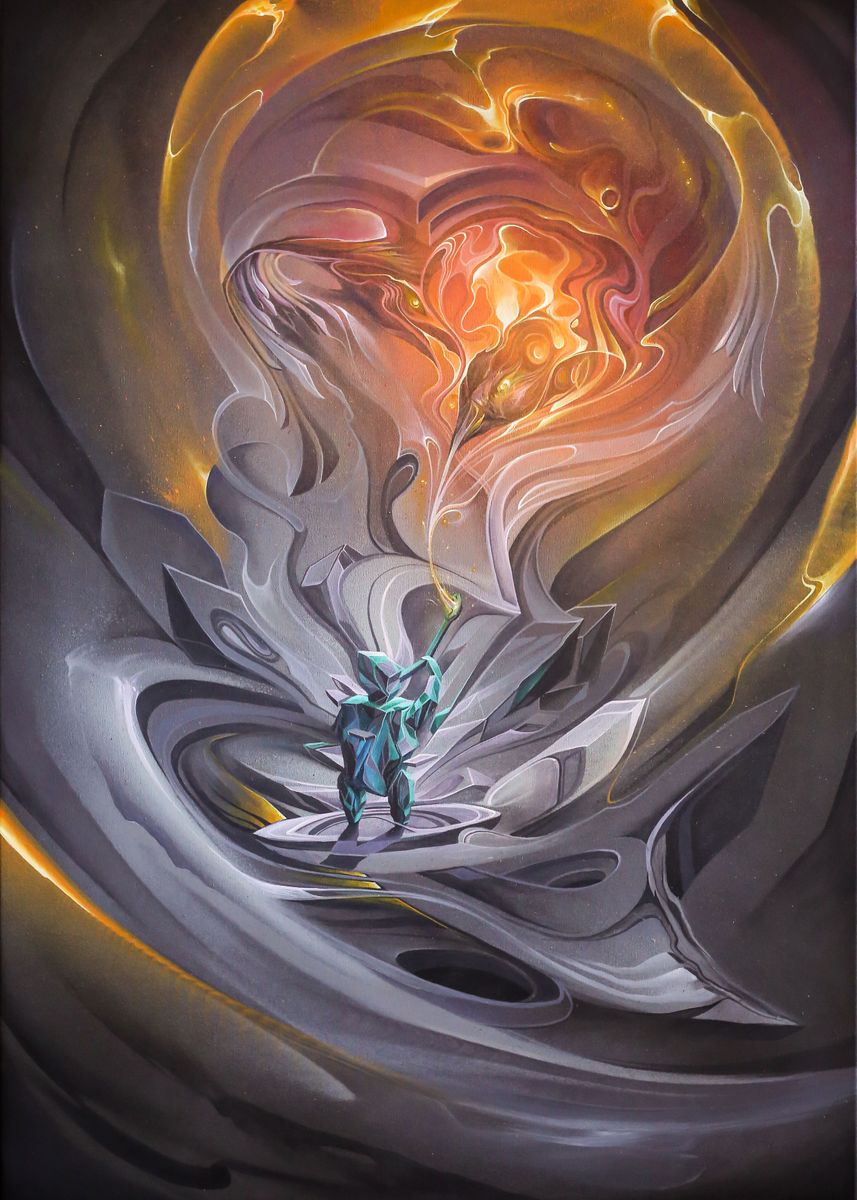 'Emanations' Poster by Edvardas Seputis | Displate