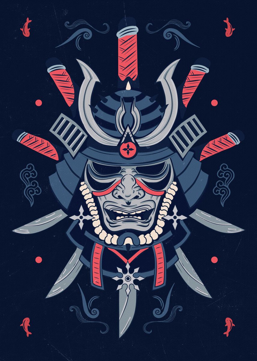 'Demon ' Poster, picture, metal print, paint by Coca Vázquez | Displate