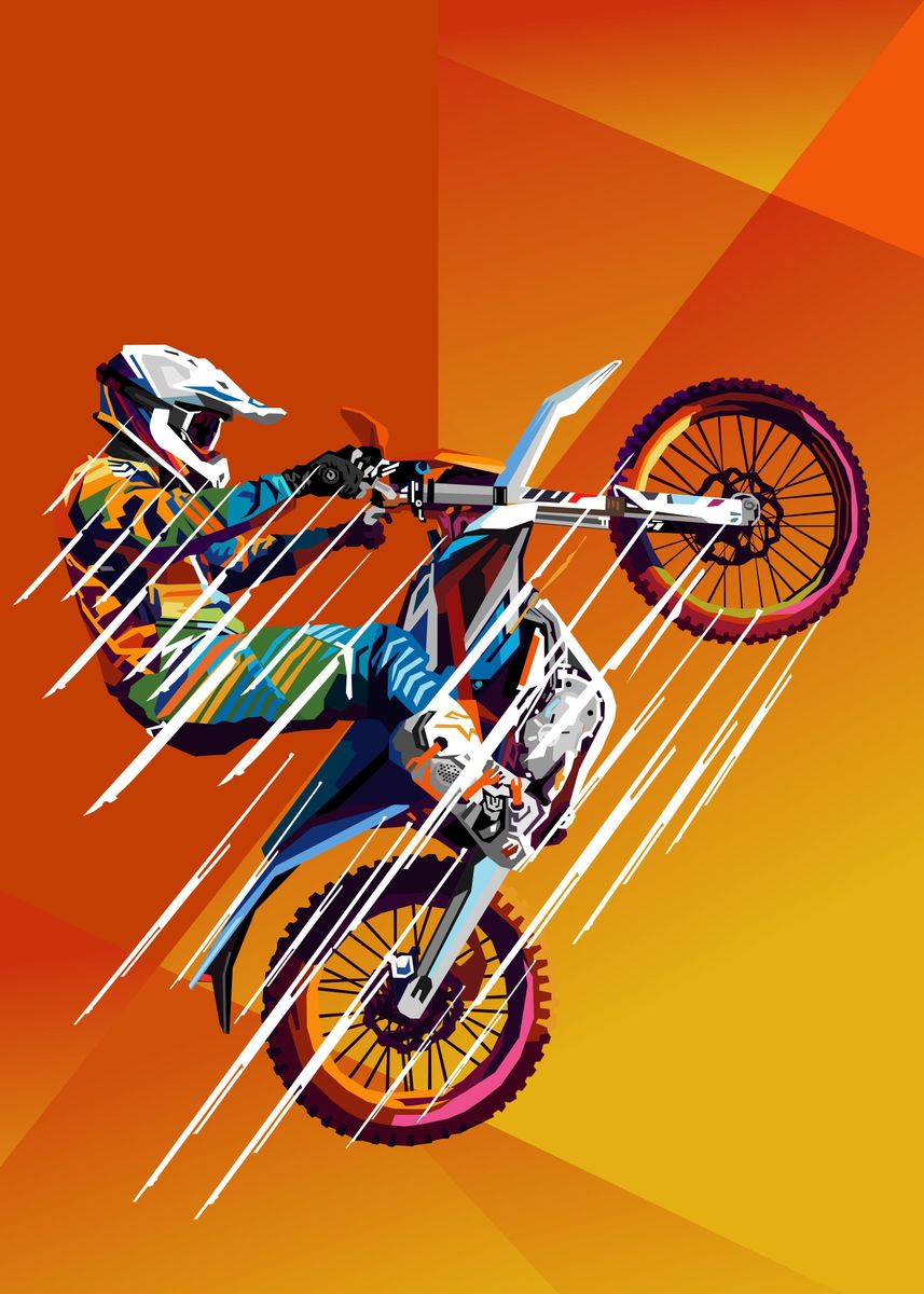 'the rider' Poster, picture, metal print, paint by setiyadi setiyadi ...