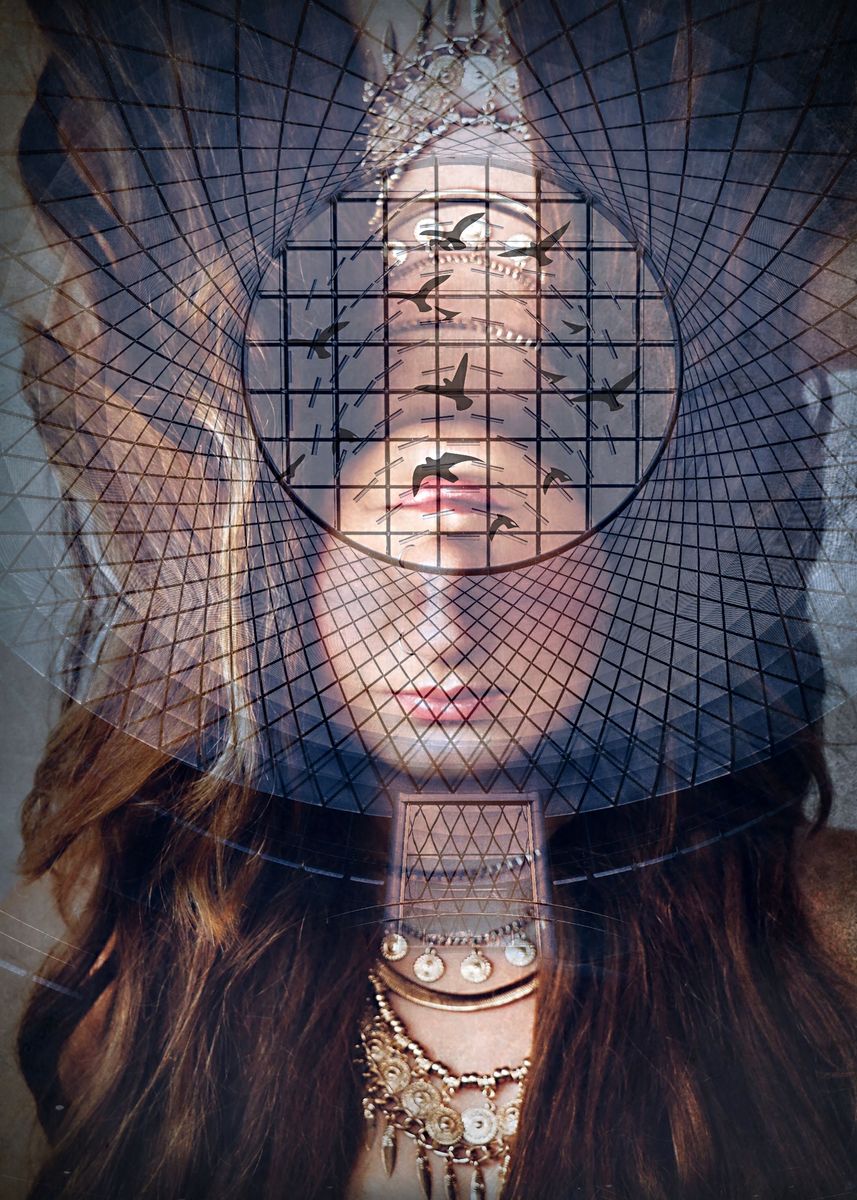 'meduse' Poster by MOHAMMED ESSEGHIR EL MANSOUR | Displate