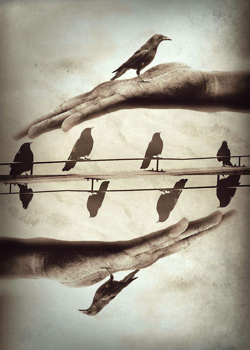 'Relative freedom' Poster, picture, metal print, paint by MOHAMMED ...