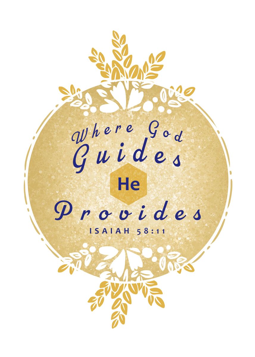 'Isaiah Bible Verse Art' Poster, picture, metal print, paint by Marivir ...