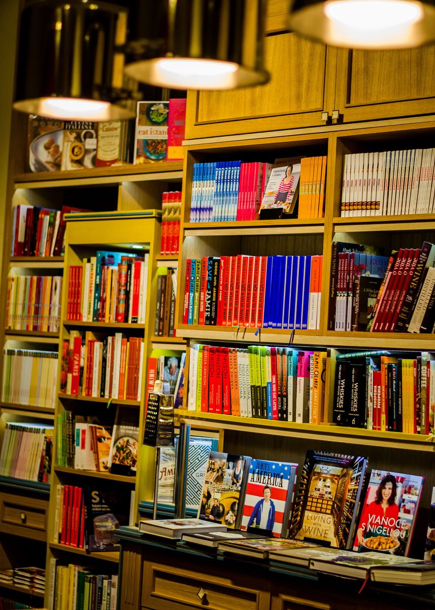 'Library' Poster, picture, metal print, paint by uday singh | Displate