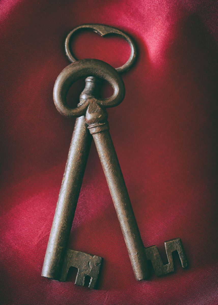 'Two Keys' Poster, picture, metal print, paint by Antonio Gravante ...