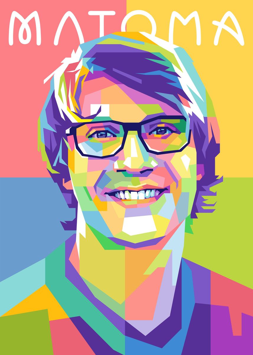 'Matoma' Poster, picture, metal print, paint by Dayat Banggai | Displate