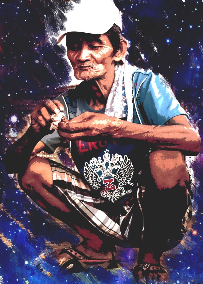 'Hard work pays space' Poster, picture, metal print, paint by Jun Art ...