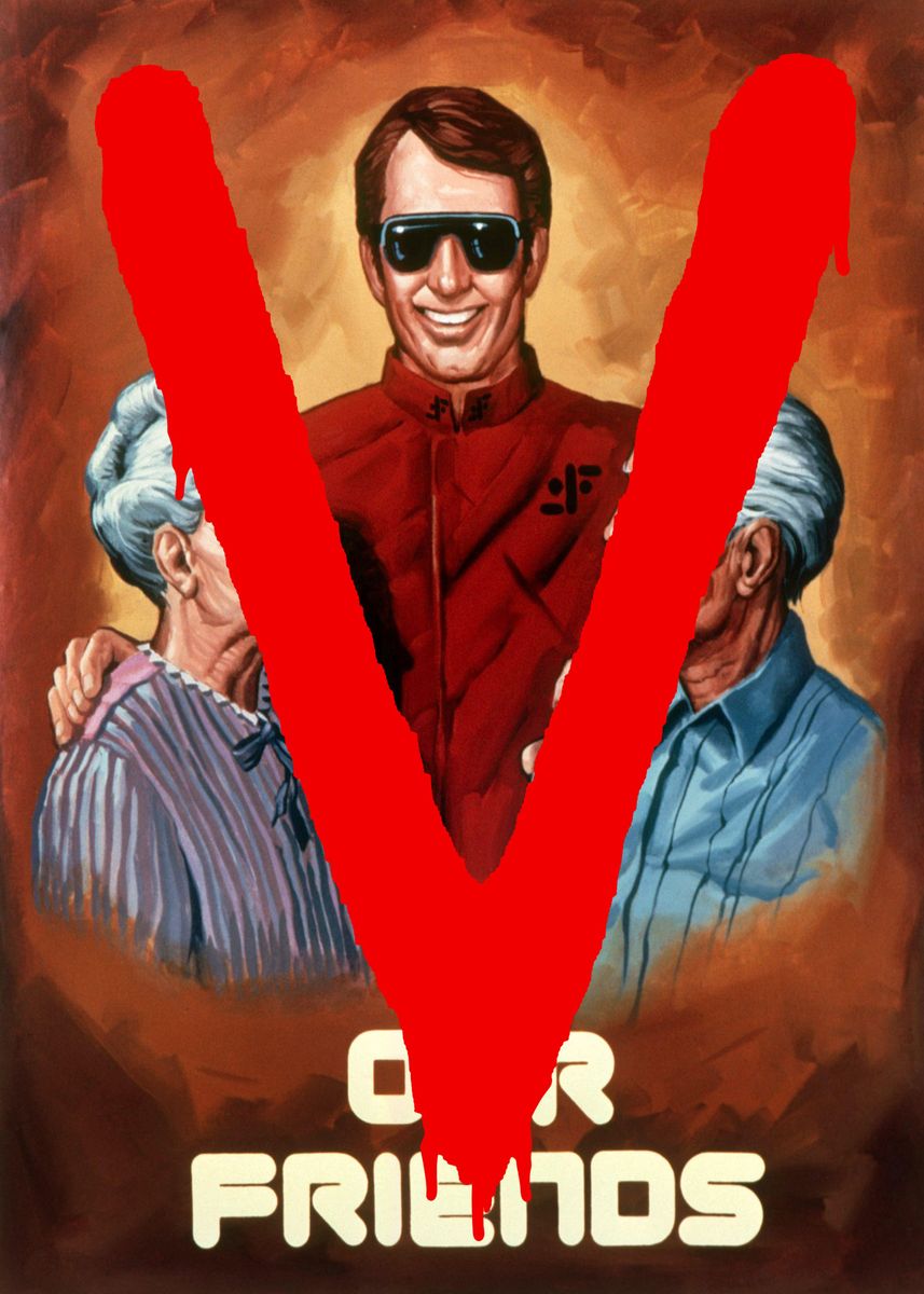 'V Our Friends Graffiti' Poster by DD ART | Displate