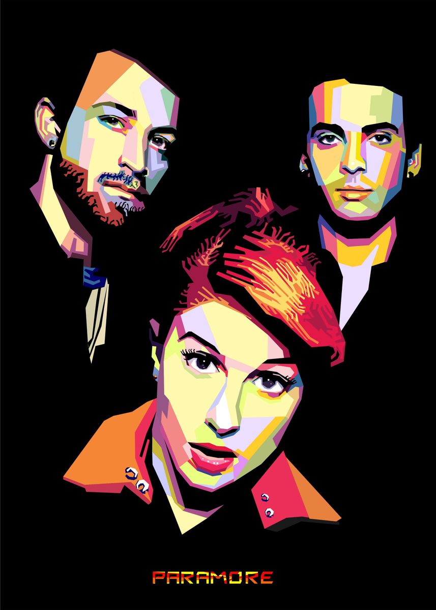 'Paramore' Poster, picture, metal print, paint by Gilar Artoholic ...