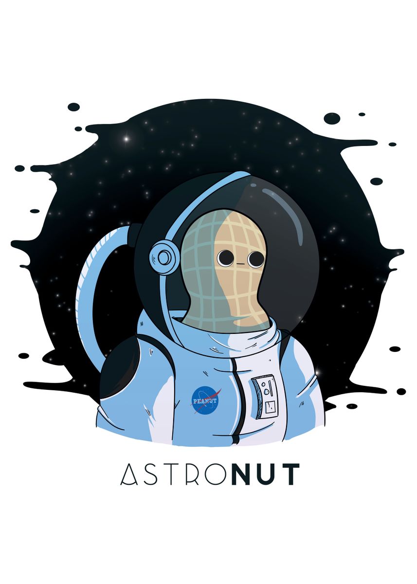 'Astronut' Poster by Pacari Design | Displate