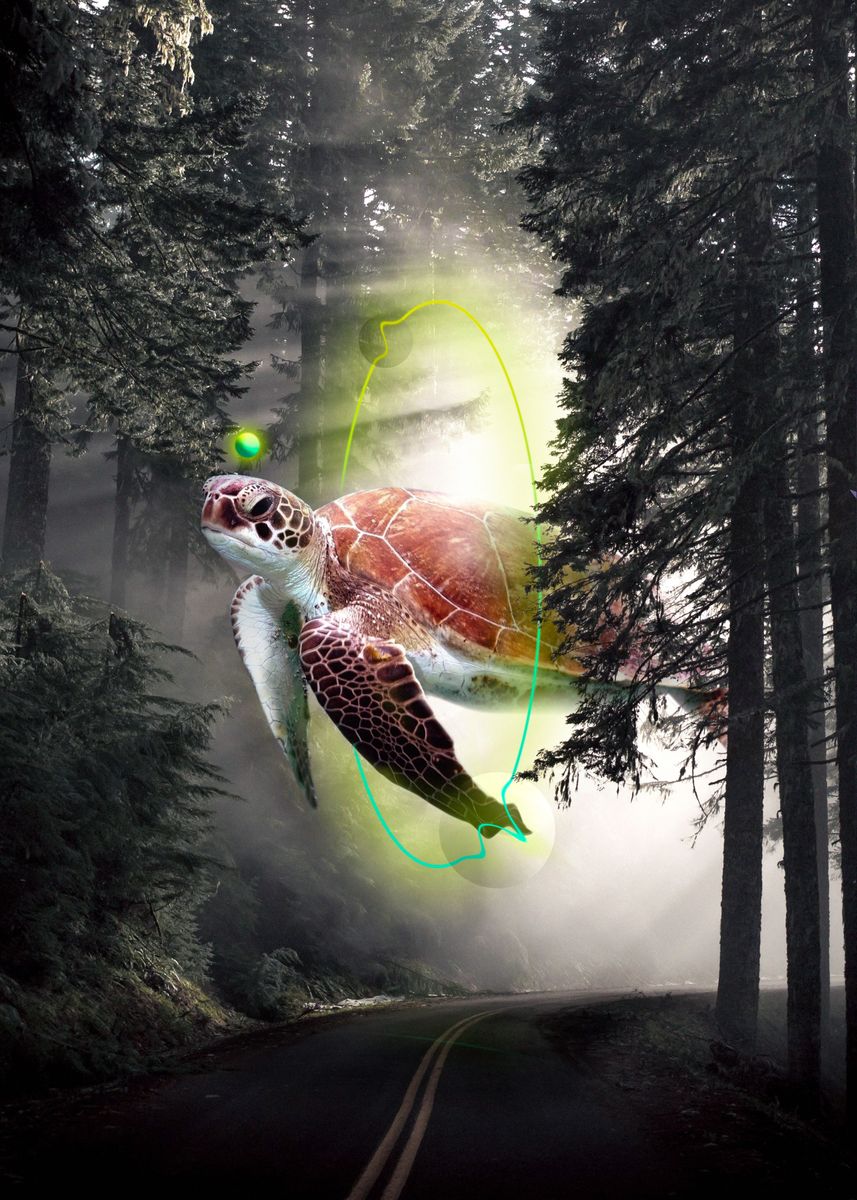 'Natural consciousness' Poster by Daniel Arcila | Displate