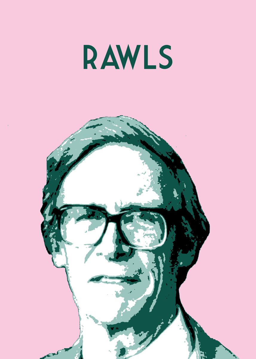 'John Rawls' Poster, picture, metal print, paint by Savant Designs ...