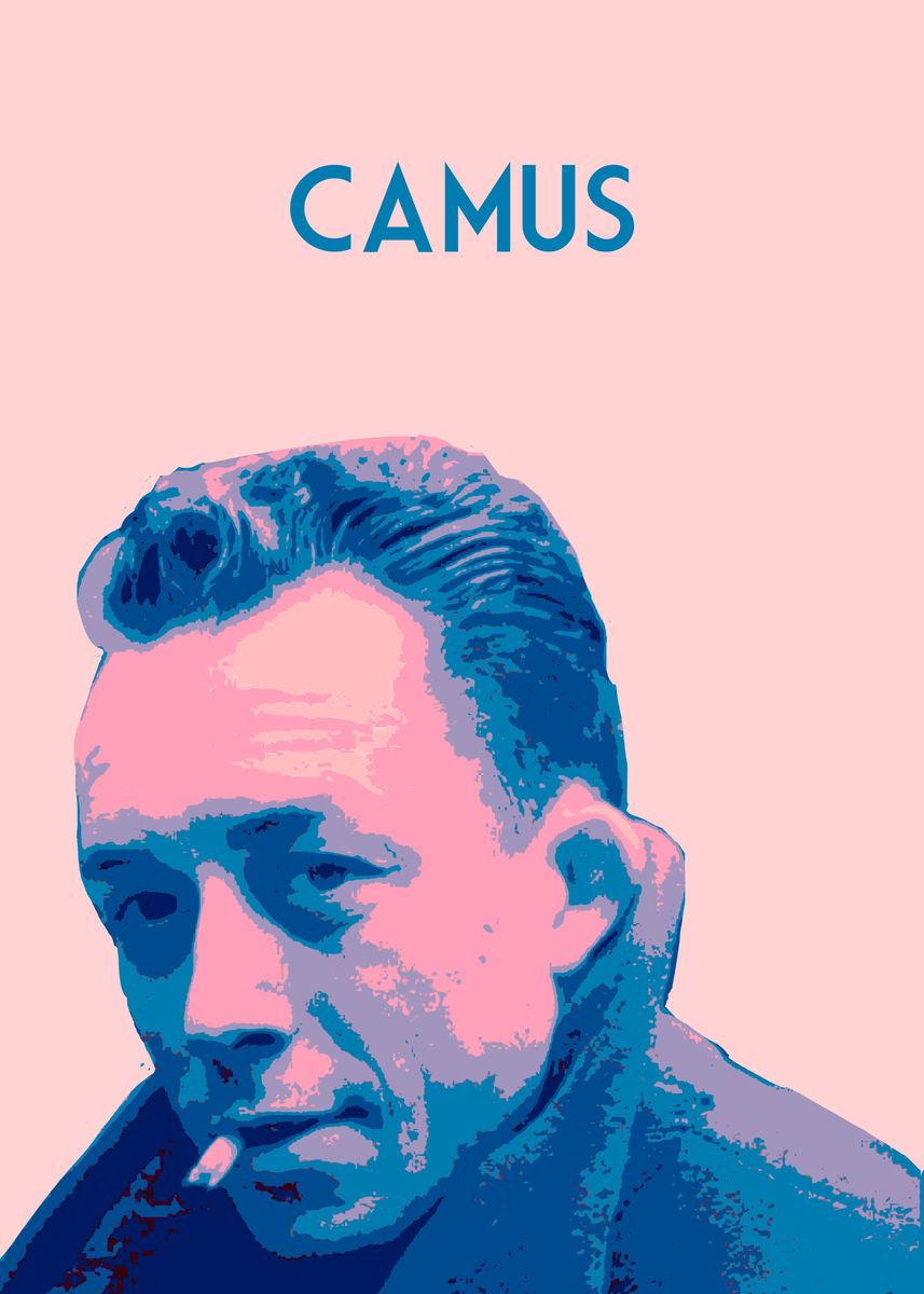 'Albert Camus' Poster, picture, metal print, paint by Savant Designs ...
