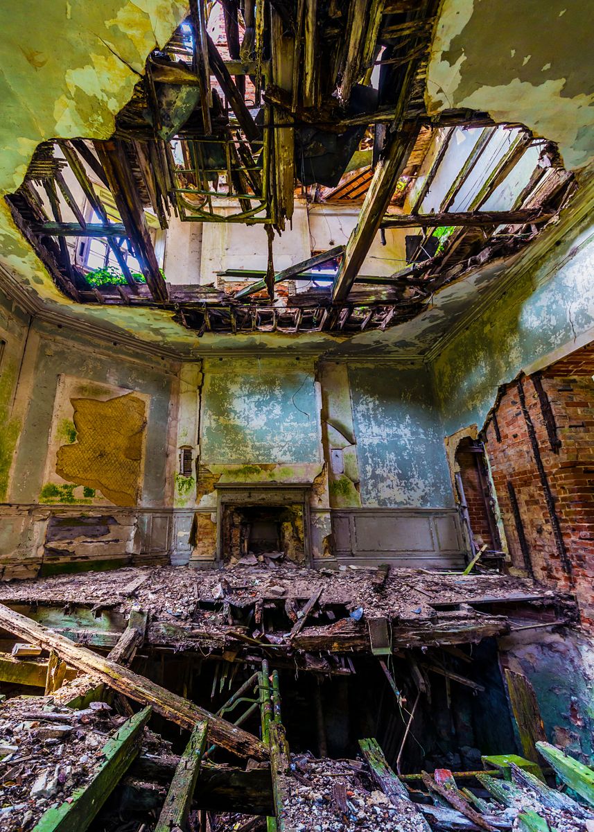 'Doomed Room' Poster, picture, metal print, paint by Svetlana Sewell ...