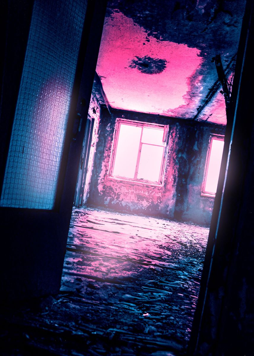 'Broken Room Broken Mind' Poster, picture, metal print, paint by Brian ...