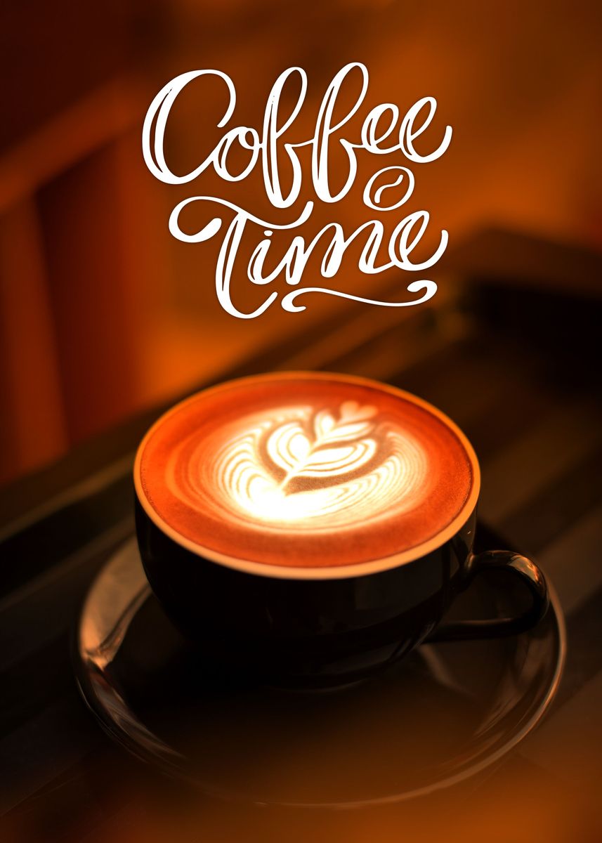 'Coffee Time' Poster by Adi Antone | Displate