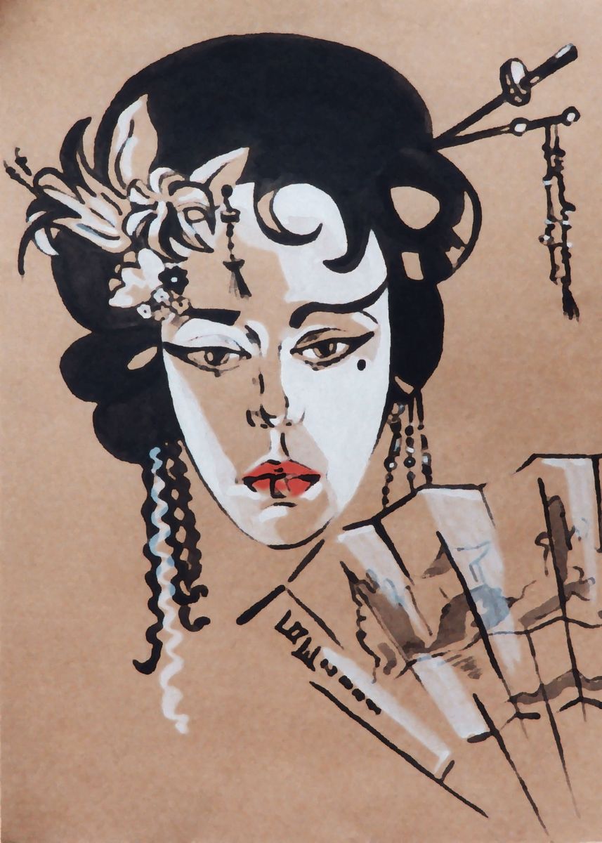 'Chio Chio San ' Poster by Kateryna Bortsova | Displate