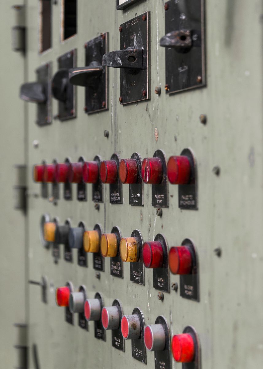 'Red buttons' Poster, picture, metal print, paint by Svetlana Sewell ...