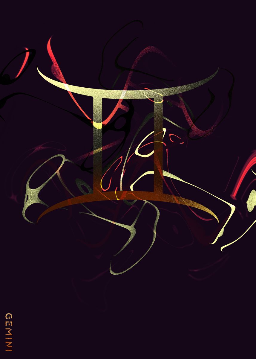 'Gemini' Poster by Xi Mo | Displate