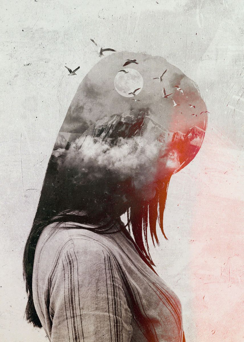 'Haven' Poster, picture, metal print, paint by seam less | Displate