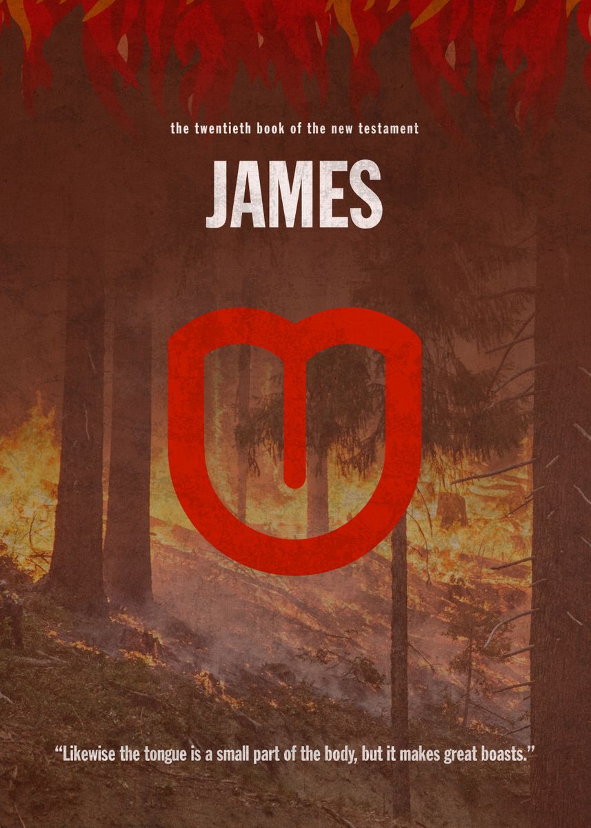 'Book of James' Poster, picture, metal print, paint by Design Turnpike ...