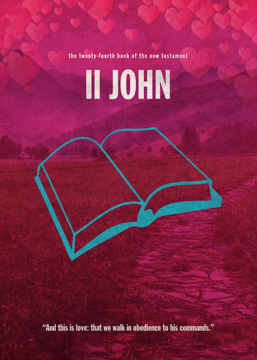 'Book of Second John' Poster, picture, metal print, paint by Design ...