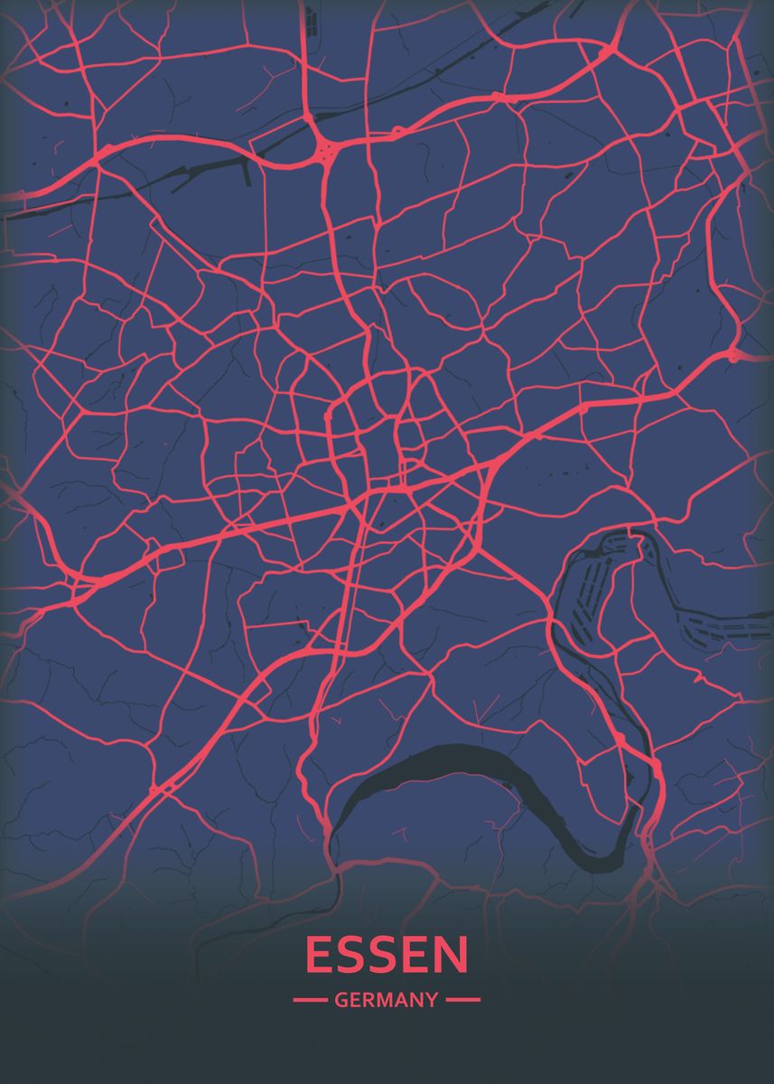 'Essen' Poster by Alexandros Iosifidis | Displate