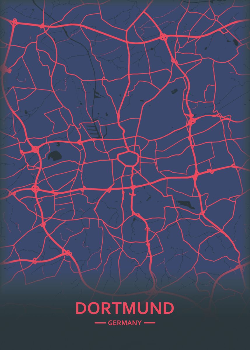 'Dortmund' Poster by Alexandros Iosifidis | Displate