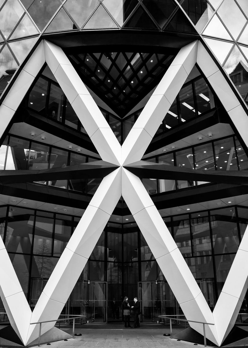 'Gherkin Entrance' Poster by Svetlana Sewell | Displate