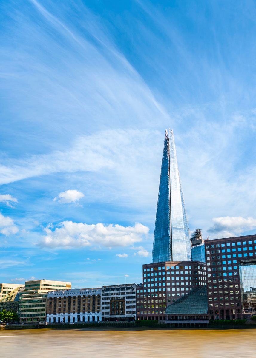 'The Shard' Poster, picture, metal print, paint by Svetlana Sewell ...