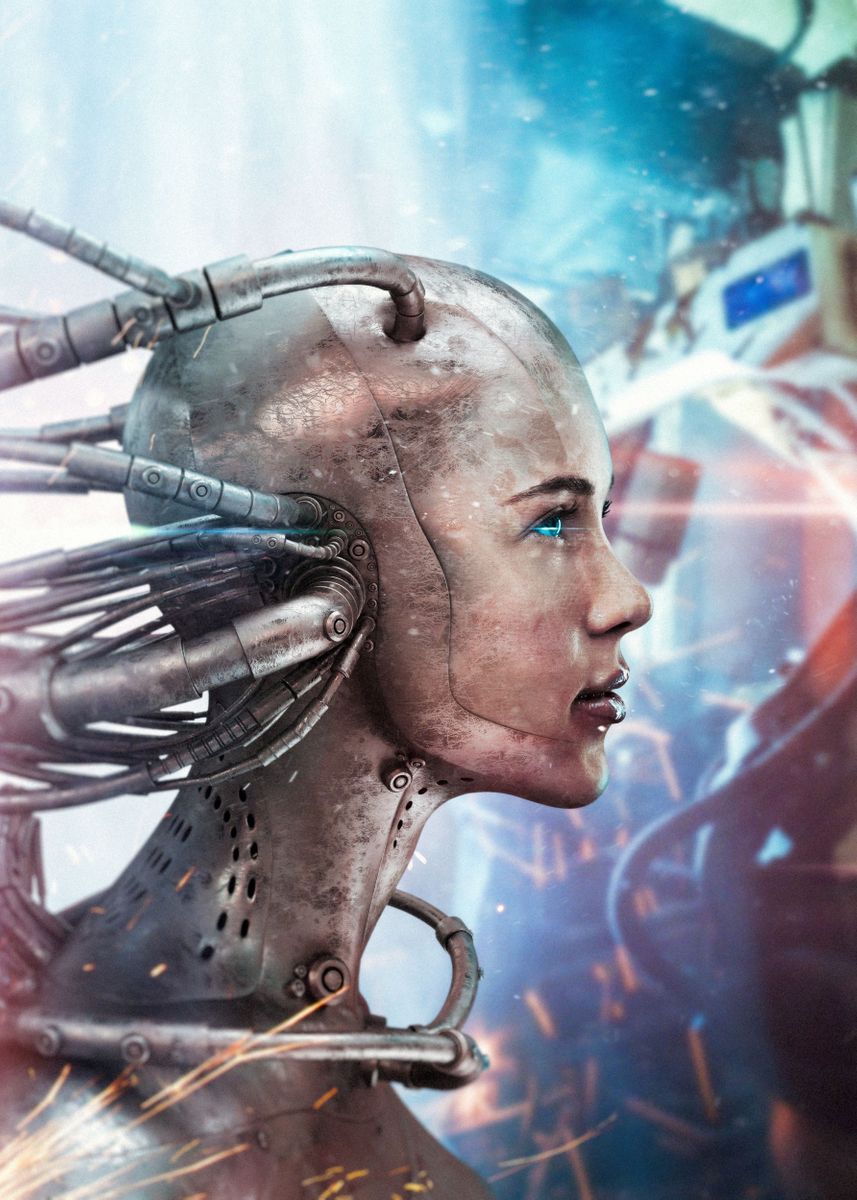 'Age of Robots' Poster, picture, metal print, paint by duc viet dang ...