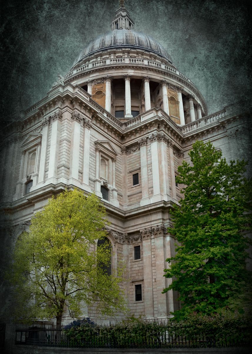 'St Pauls Cathedral' Poster, picture, metal print, paint by Svetlana ...