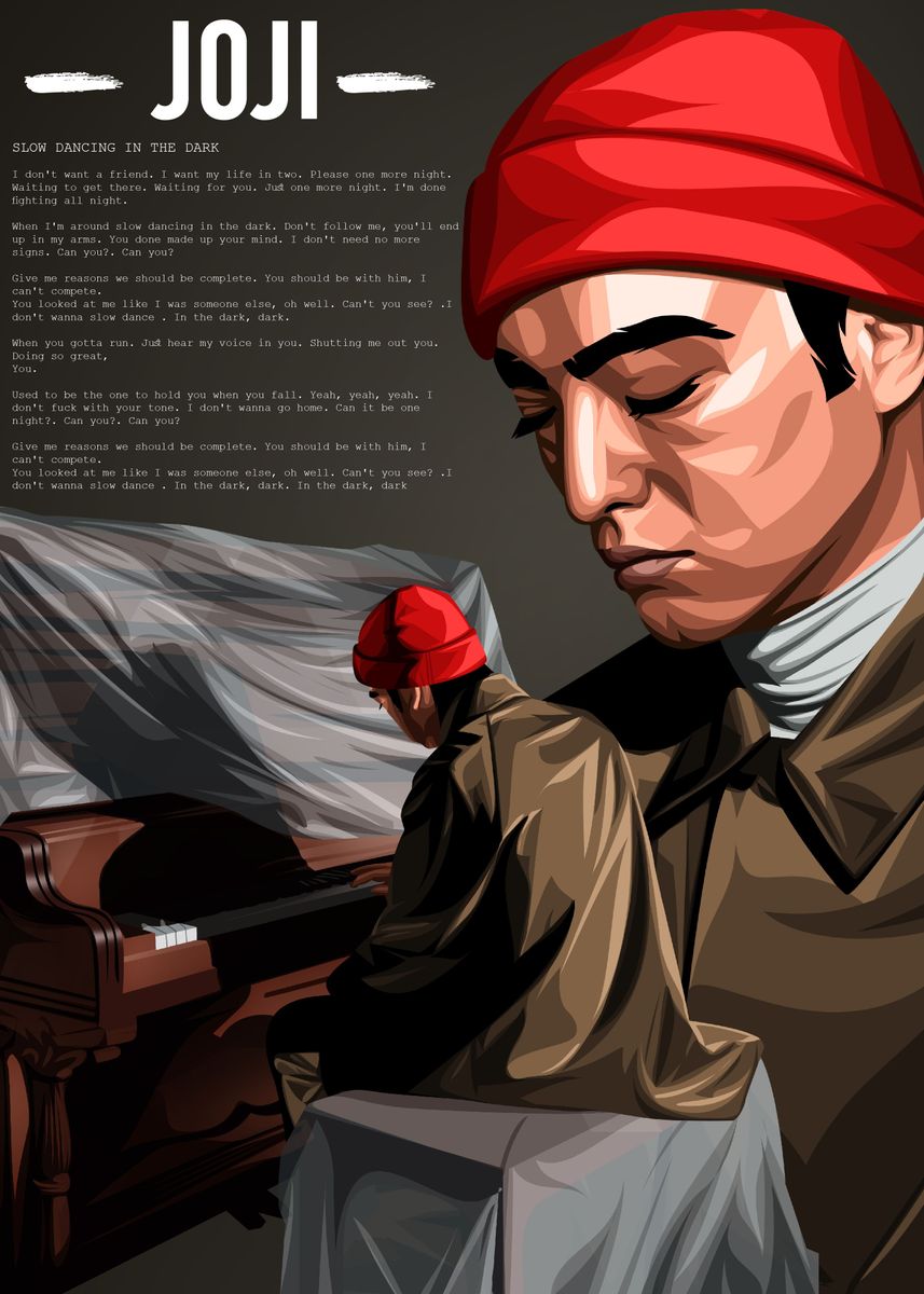 'Joji' Poster, picture, metal print, paint by Athlehema by MochtretPro ...