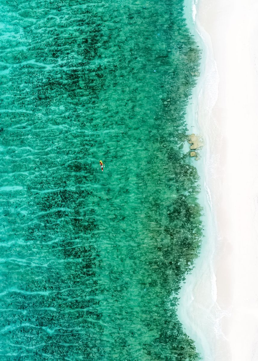 'Beach 99' Poster, picture, metal print, paint by Jenny B | Displate