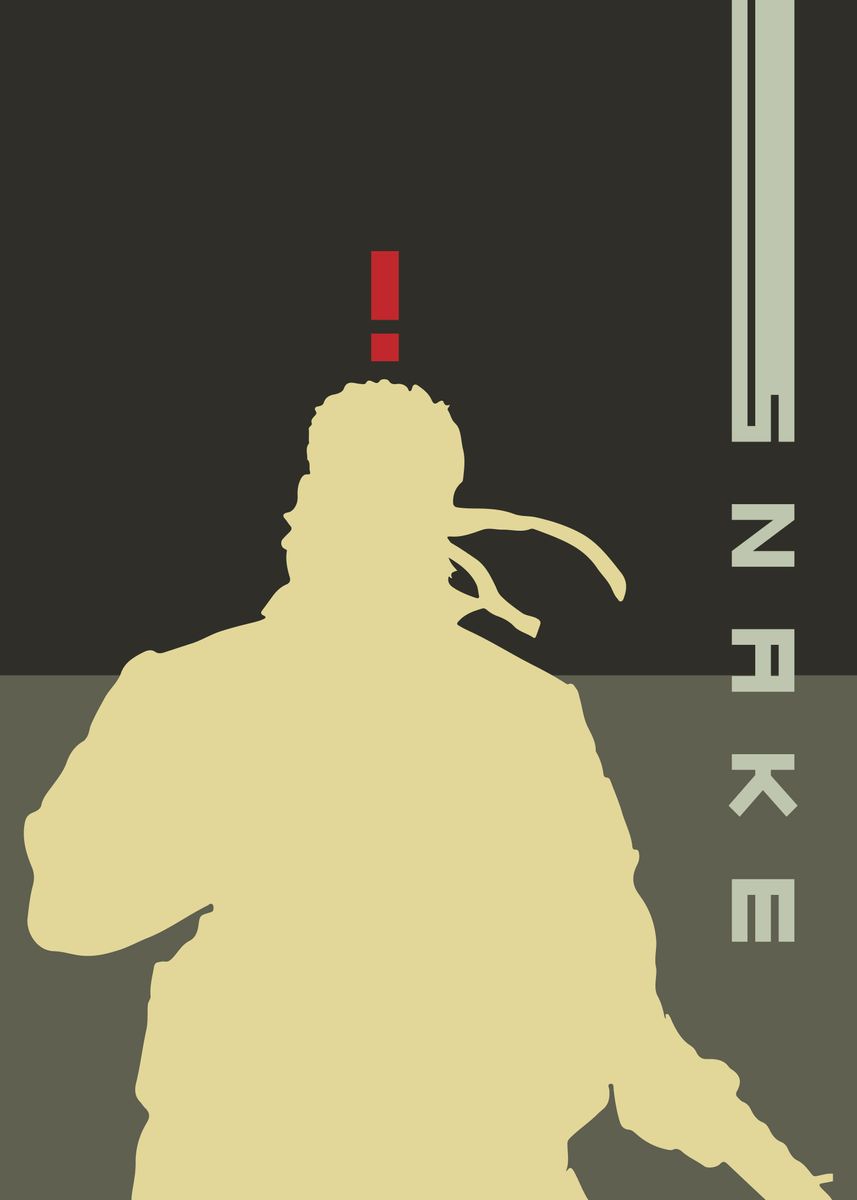 'Snake eater ' Poster, picture, metal print, paint by irakli ...