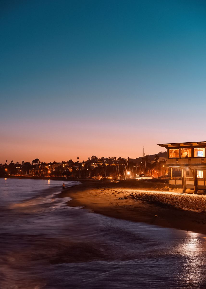 'Beach 630' Poster, picture, metal print, paint by Jenny B | Displate