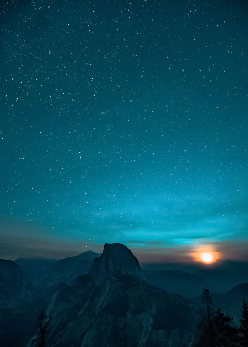 'Stars 163' Poster, picture, metal print, paint by Jenny B | Displate