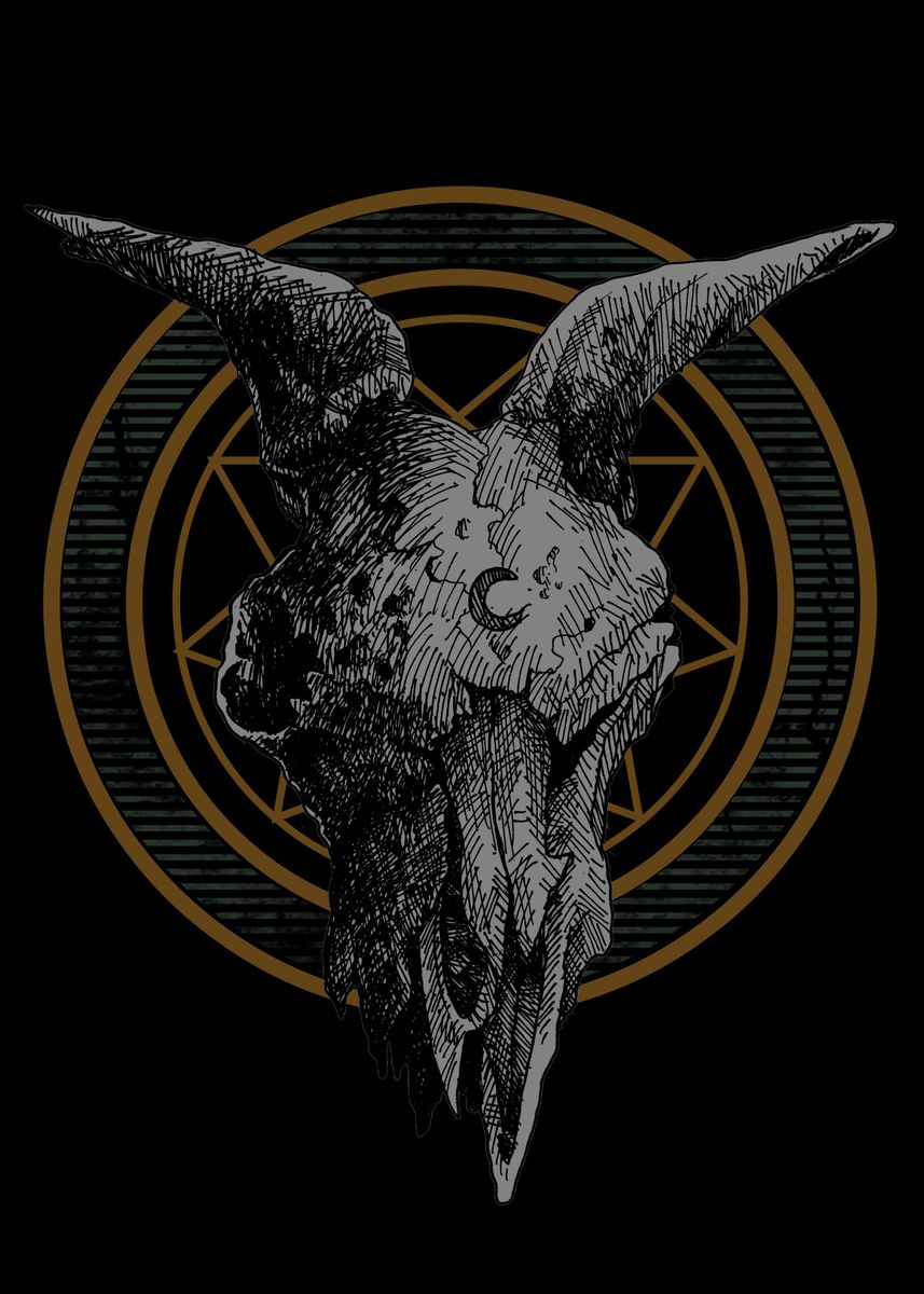 'ritual' Poster, picture, metal print, paint by doni pacoceng | Displate