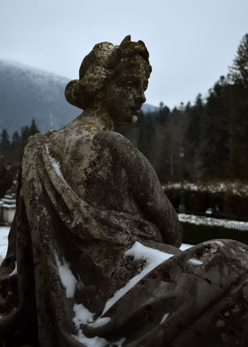 'Statue 18' Poster, picture, metal print, paint by Jenny B | Displate