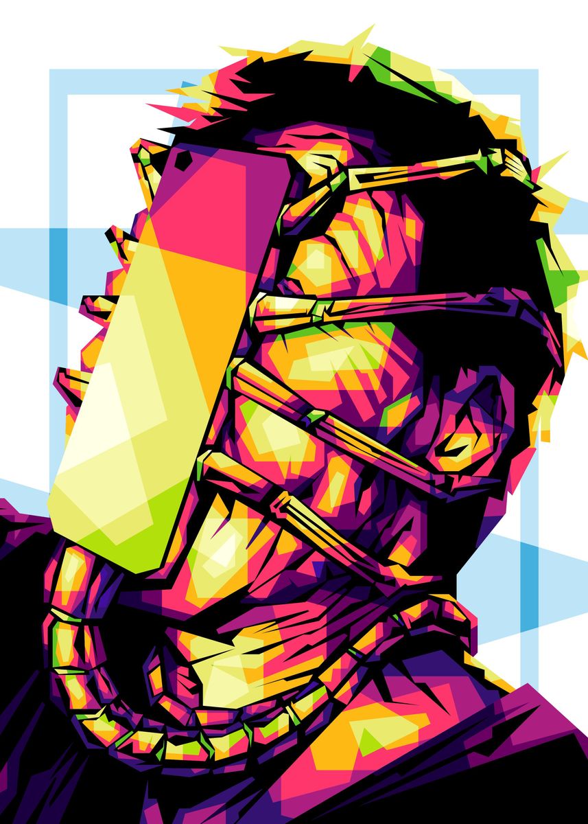 'Android Monsters' Poster, picture, metal print, paint by Rio Josia ...